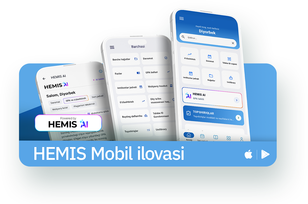 MY.HEMIS.UZ - Barcha talabalar uchun!